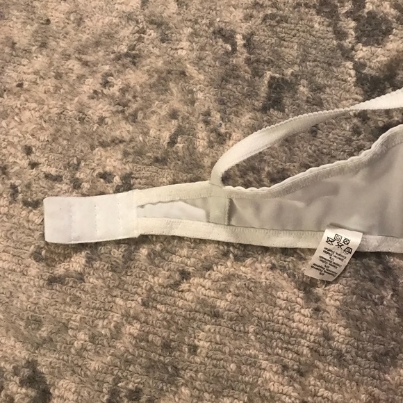 milavitsa | Intimates & Sleepwear | White Lightly Lined Demi Bra 34c ...